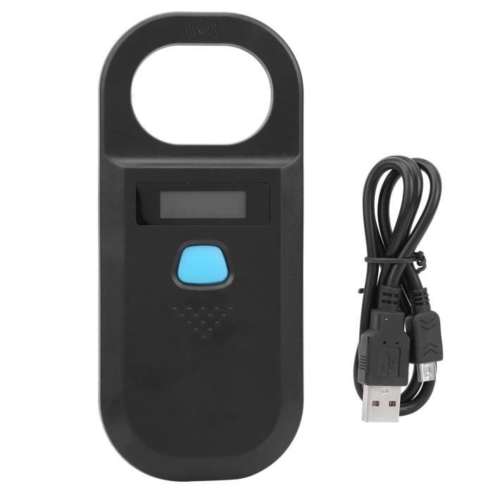 Zerone Lecteur d'étiquettes d'animaux Lecteur RFID Portable ...