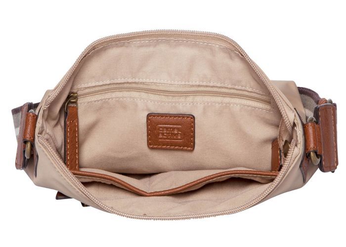 Sac à épaule bandoulière - camel active - Bari Cross Bag L - Beige ...