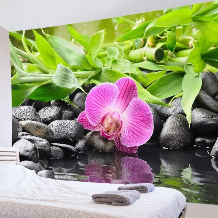 Tapisserie Murale Spa Zen Tenture Murale Jardin Japonais Couverture ...