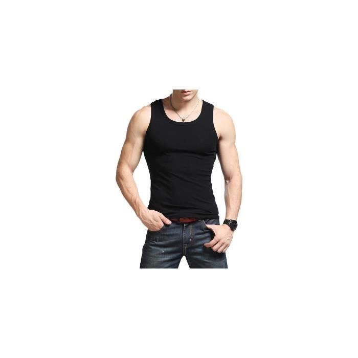 Lot de 3 débardeurs homme - 100% coton - Gris Gris - Cdiscount Prêt-à ...