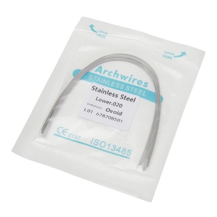 Fil de retenue dentaire - SHIPENOPHY - 100 pièces - Acier inoxydable ...