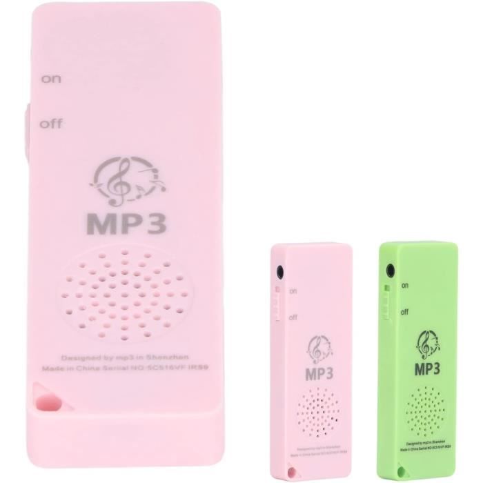 Lecteur Mp3 Portable Min Lecteur Mp3 Pour Enfants, Baladeur De Lecteur ...
