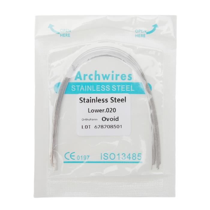 Fil de retenue dentaire - SHIPENOPHY - 100 pièces - Acier inoxydable ...