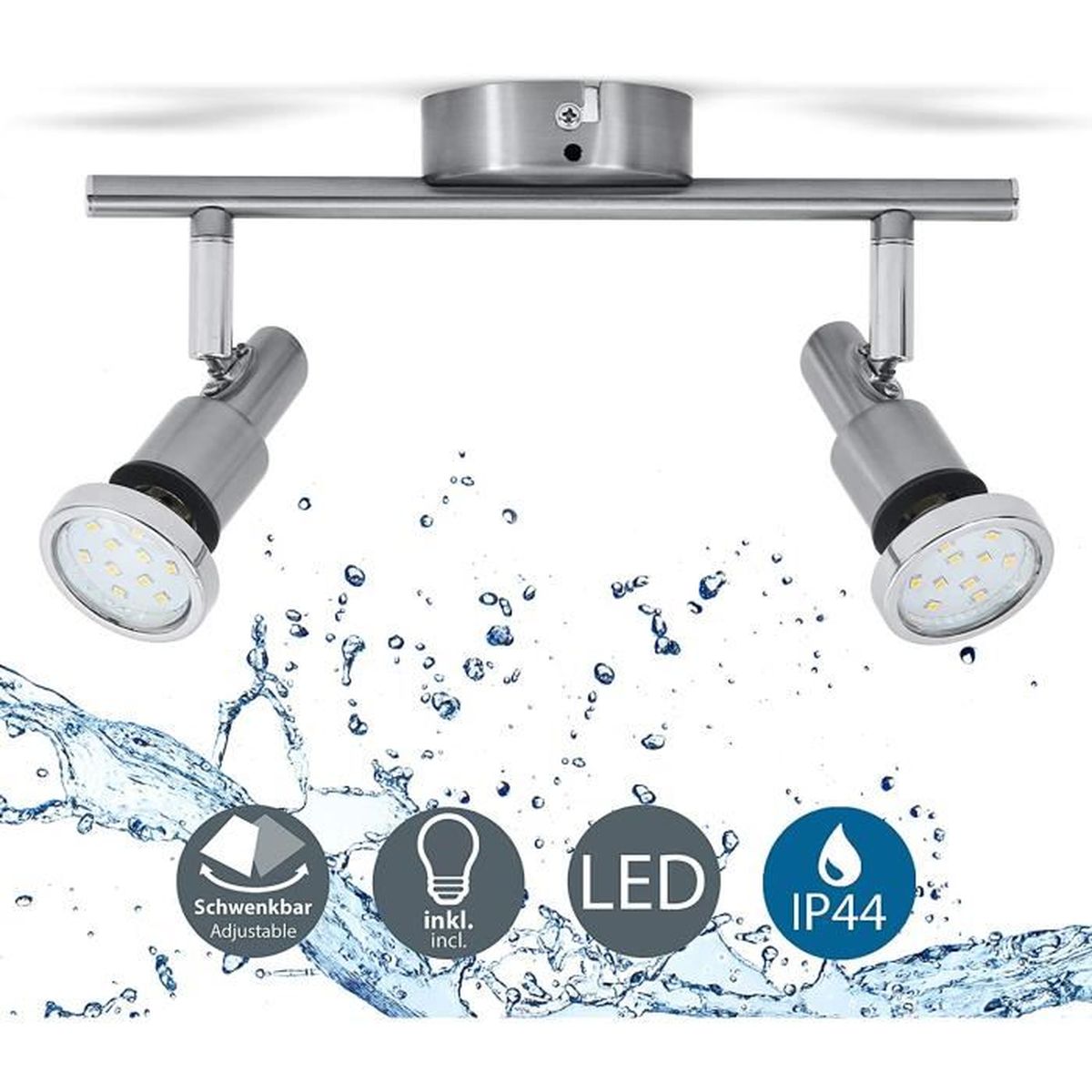 Spot led ip44 orientable - Achat / Vente pas cher