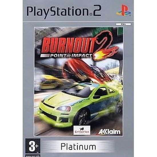 BURNOUT 2 Point of Impact - Cdiscount Jeux vidéo