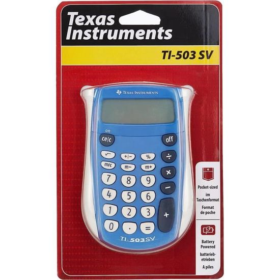 Ti 503Sv Calculatrice 8 Chiffres[N79] - Cdiscount Beaux-Arts et Loisirs ...