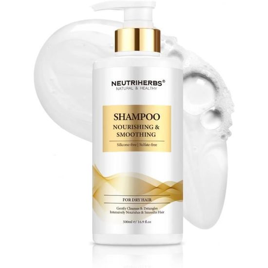 Shampooing Hydratant Pour Cheveux Secs,Frisés,Furieux Et Fendus ...