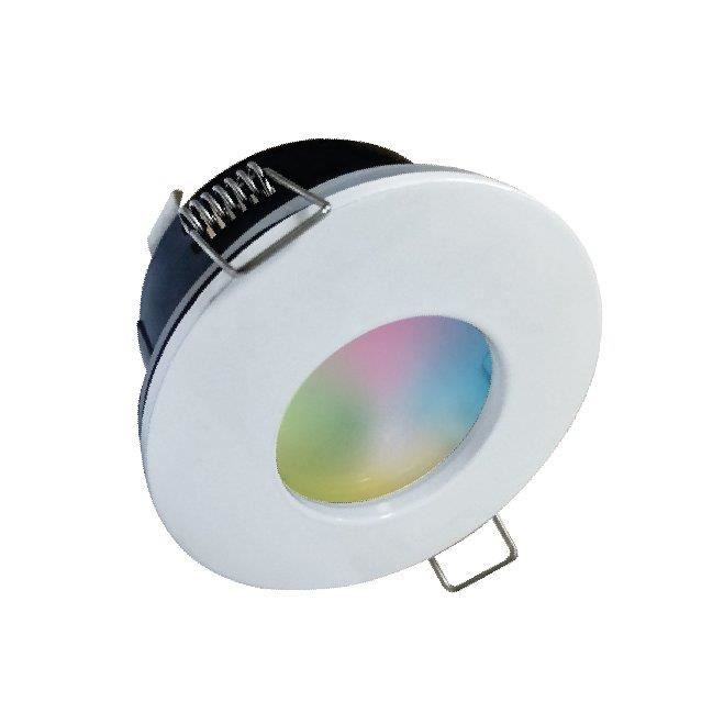 Spot encastrable - SMART - AMBER - GU10 - 5W - RGB + Blanc - IP65 ...
