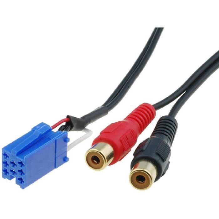 Cable Autoradio Adaptateur RCA - Smart ForFour/ ForTwo - Type de ...