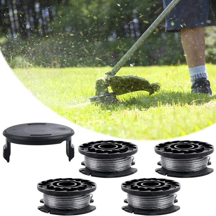 Lot de 4 Bobine Fil Pour BOSCH,Bobine de Rechange en Nylon F016800569 Compatible avec Bosch Φ1 ...