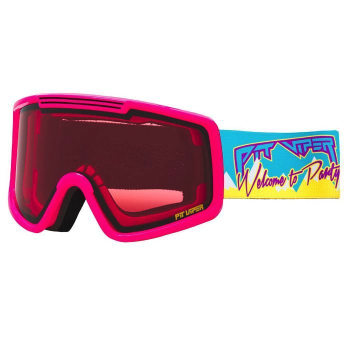 Masque de ski Pit Viper The Party Mountain - Cdiscount Sport