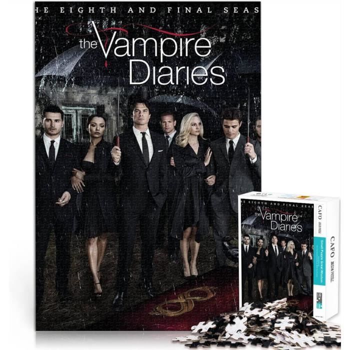 Puzzle 1000 Pièces 2 The Vampire Diaries Puzzle Adultes Enfants Jigsaw ...