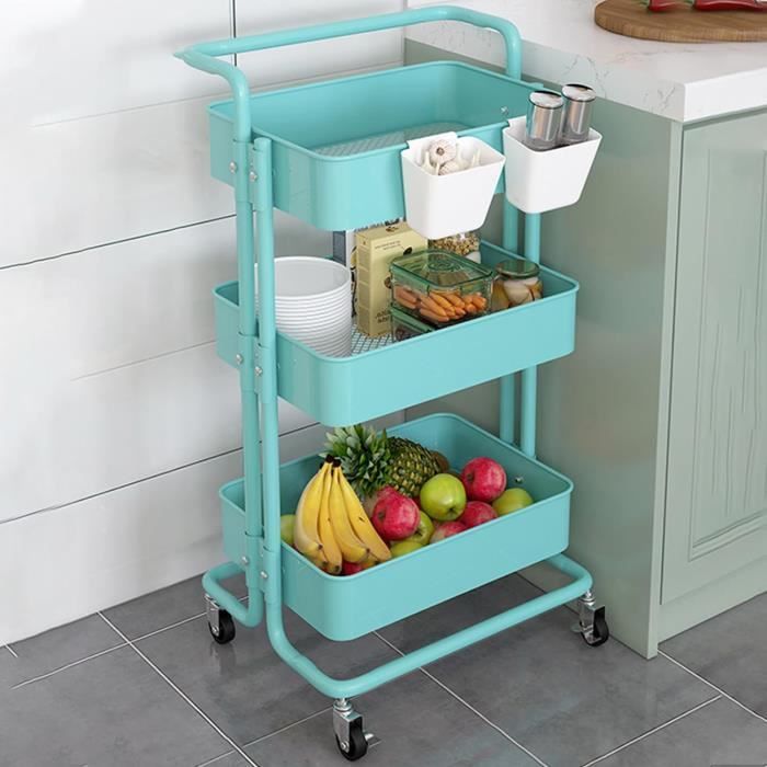 Chariots De Rangement En Métal, Chariots Utilitaires Roulants À 3-4 ...