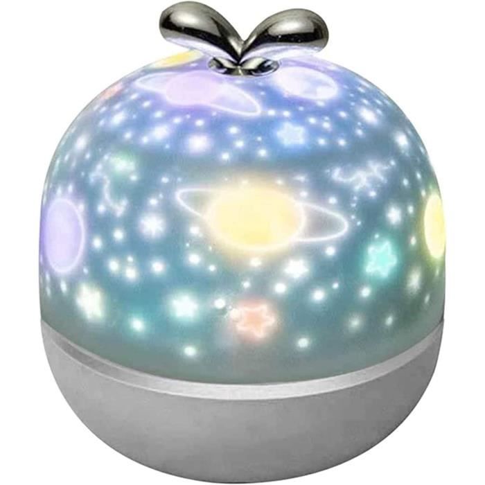 Delicacy LED projecteur étoile 360 Rotation Starry Star Light ...