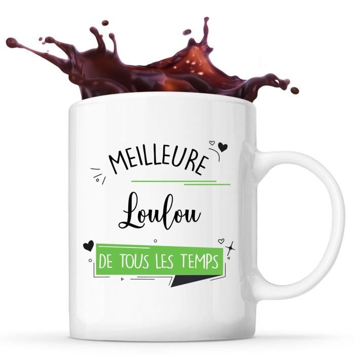 Mug - Meilleure Loulou - Céramique - Imprimé Recto/Verso - 325 ml ...