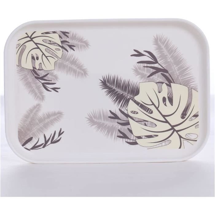 Plateau Repas Plastique Rectangulaire Plateau De Service Plateau Dîner ...