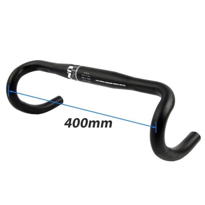 Guidon de vélo,guidon de vélo courbé ultraléger, barre de descente 31.8 ...