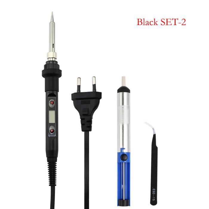 Poste a souder,Fer à souder électrique 80W 220V,avec affichage numérique,température réglable ...