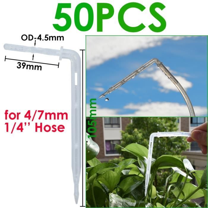 Taille SPL11-028-50PCS 50 pièces barbe té 3 voies 4-7mm connecteur ...