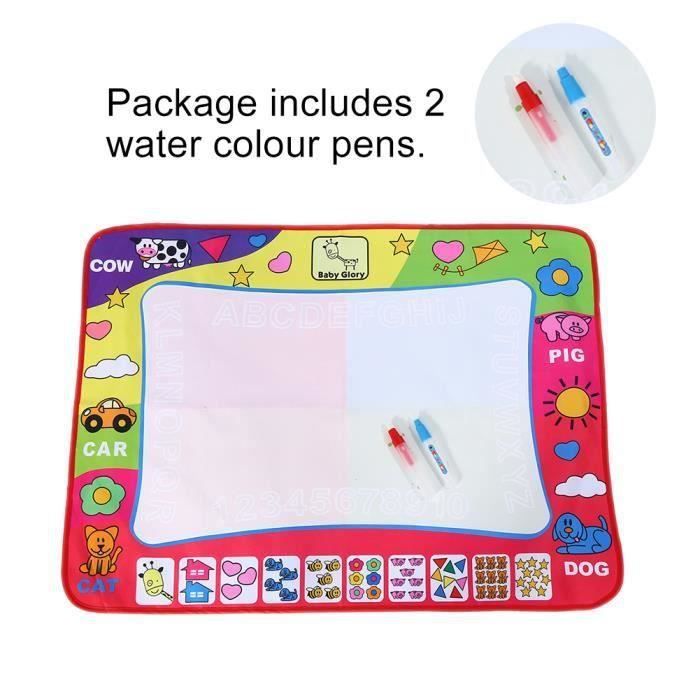 80 * 60 cm Dessin d'eau Peinture Tapis Magiques Enfants Planche à ...