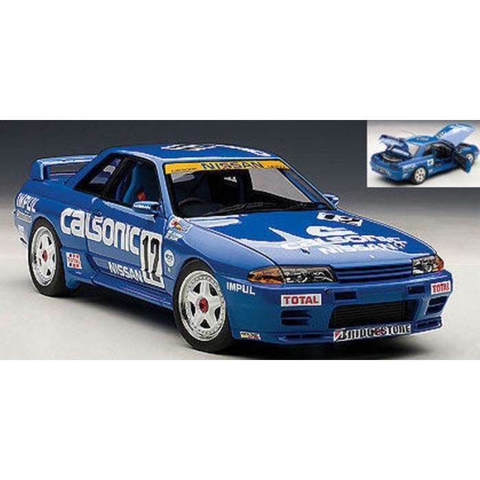 AUTOART AA89079 NISSAN SKYLINE GT-R (R32) GROUP A N.12 CALSONIC HOSHINO 1:18 - VEHICULE ...