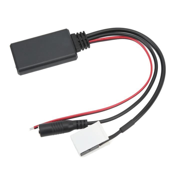 Cikonielf Câble d'entrée auxiliaire Bluetooth Câble auxiliaire ...