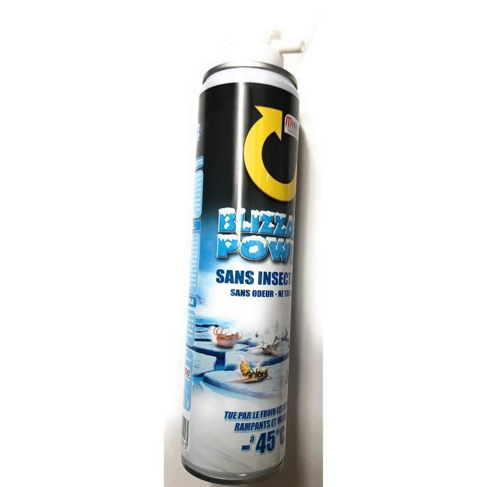 BLIZZARD POWER INSECTICIDE PAR LE FROID Sans produit chimique. -45 ...