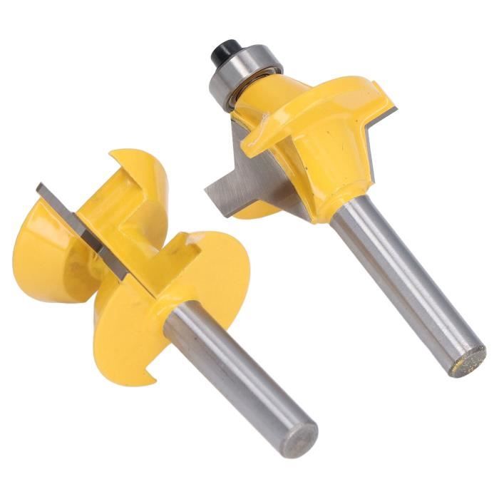 EJ.life Mèche de routeur Fraise Défonceuse Anti-rebond bricolage ...