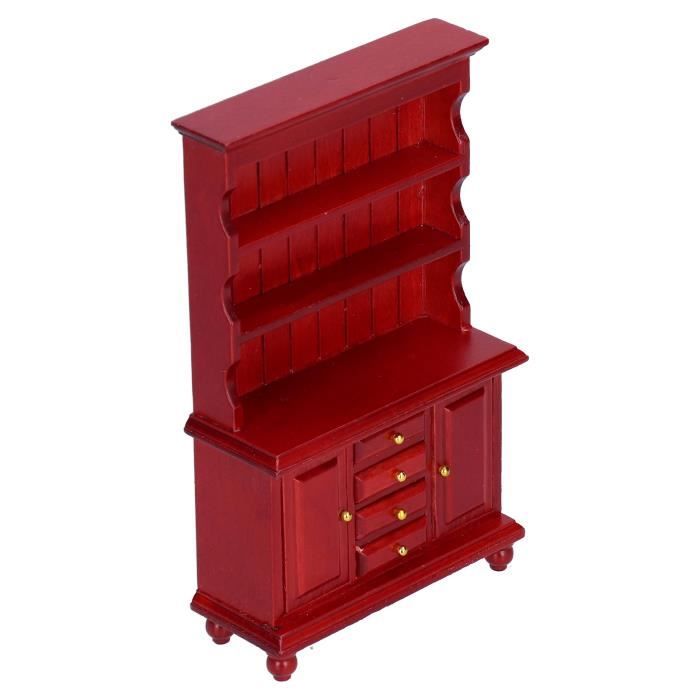 Fafeicy Bibliothèque de maison de poupée Meubles de Maison de Poupée, Accessoires de Maison de ...