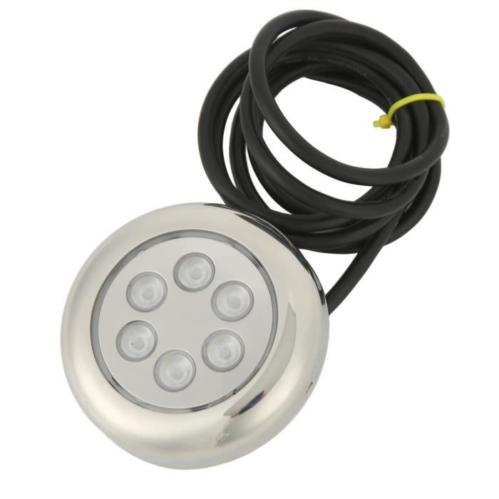 Lampe sous-marine LED Garosa IP68 étanche pour bateau yacht - RGB ...