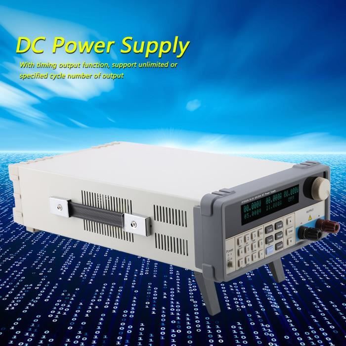 GOTOTOP Alimentation 30V/30A IVYTECH IPS-900B-30-30 0-30V/30A DC Alimentation Programmable AC ...