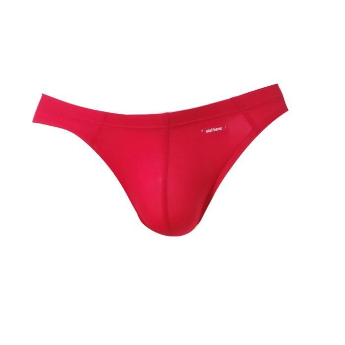 Slip homme OLAF BENZ OBW66 Rouge - Cdiscount Prêt-à-Porter