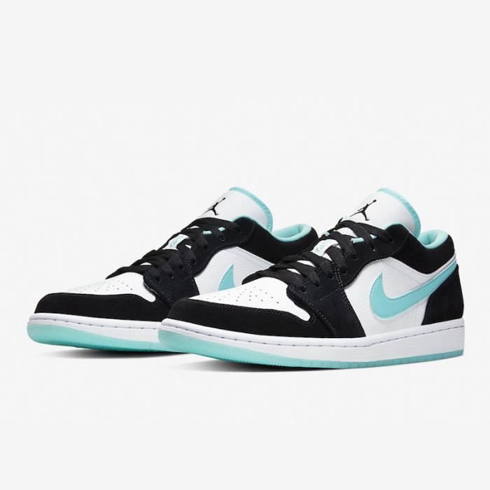 Baskets Air Jordan 1 Low CQ9828-131 Bleu - Cdiscount Chaussures