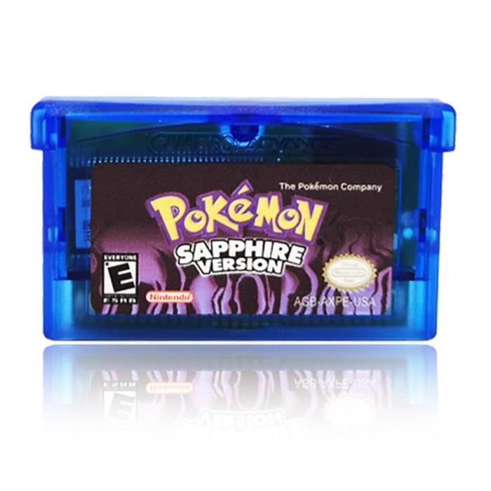 SAPPHIRE - Pokémon Ultra Violet Version Gameboy Advance GBA Accessoire ...
