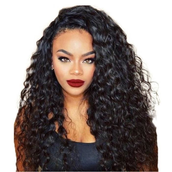 Perruque Bresilienne Humain Cheveux Brésilien Curly Lace Front Lace Wig ...