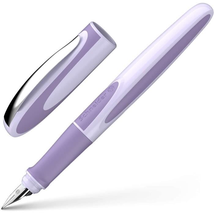 Schneider Ray Stylo plume pour gaucher avec cartouche d'encre standard ...