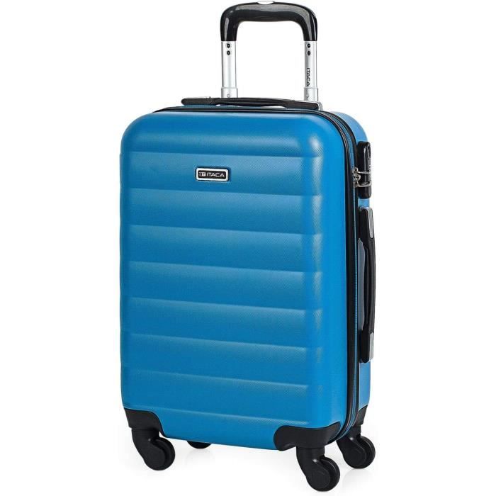 Valise de voyage rigide Valise trolley 4 roues et trousse de toilette ...