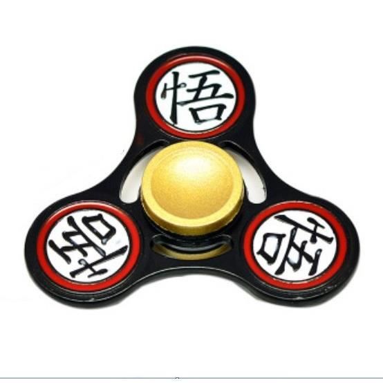 1 PCS Dragon Ball Wu Hand Fidget Spinner JEUX JOUETS pour enfant adulte ...