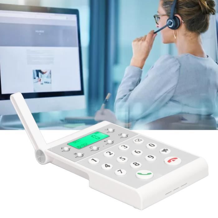 Téléphone fil - YOSOO - Modèle Intelligent - 1000m Distance - 2000 mAh ...