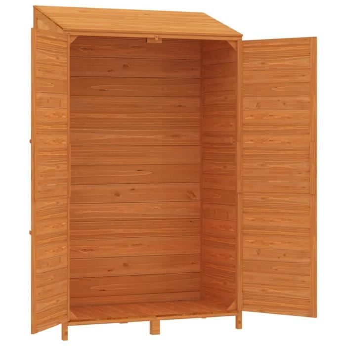FHE - Cabanes | abris de jardin - Remise de jardin Marron 102x52x174,5 ... FHE - Cabanes | abris de jardin - Remise de jardin Marron 102x52x174,5 ...