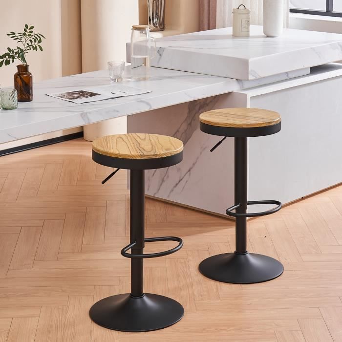Tabouret De Bar Hauteur Reglable