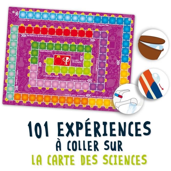 Kit Scientifique - LISCIANI GIOCHI - I'M A GENIUS - 101 Expériences ...