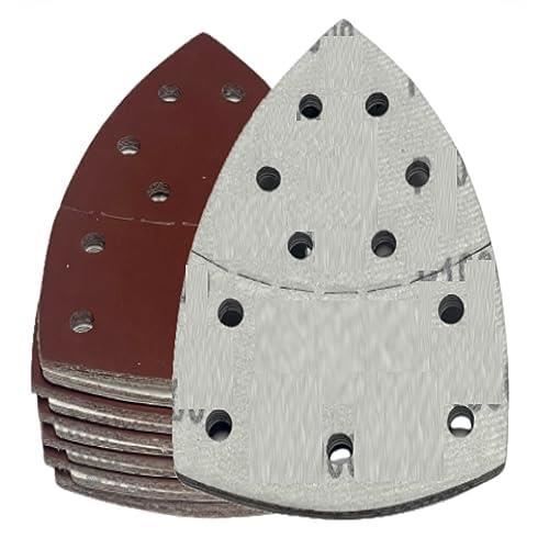 Lot De 30 Feuilles De Papier Abrasif Pour Ponceuse Triangulaire, Grain ...