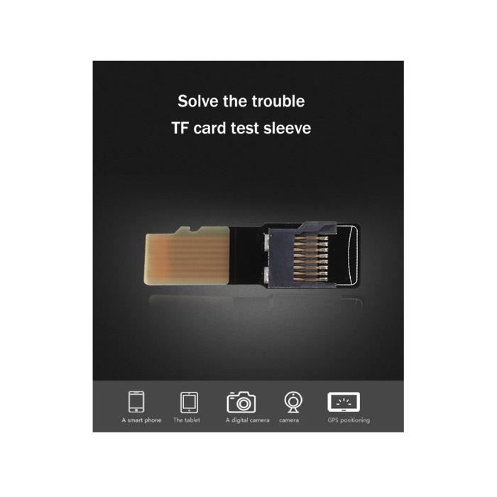 SODIAL-Carte MéMoire TF Carte de Test Carte D'Extension Carte MéMoire ...