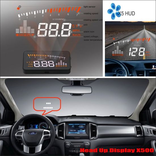 Écran de conduite pour Ford Ranger Raptor 2010 - 2019,accessoires de ...