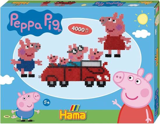 Hama Boîte Cadeau Peppa Pig 7952205 - Cdiscount Jeux - Jouets