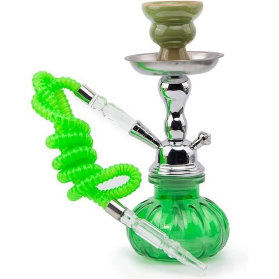 Chicha 11 Pouces Fait Main Chicha Verre D'eau Ensemble de Narguilé avec ...