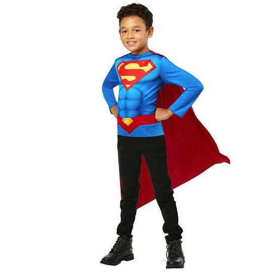 TOP CLASSIQUE SUPERMAN ENFANT 6/8 ANS Rouge, Bordeaux - Cdiscount Jeux ...