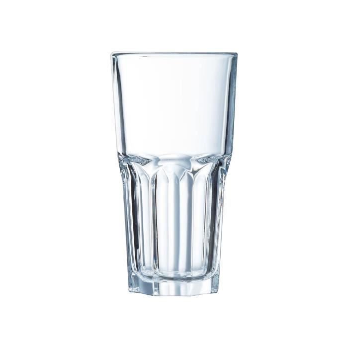 Verre forme haute 31cl Granity Arcoroc - 6 verres - Cdiscount Maison
