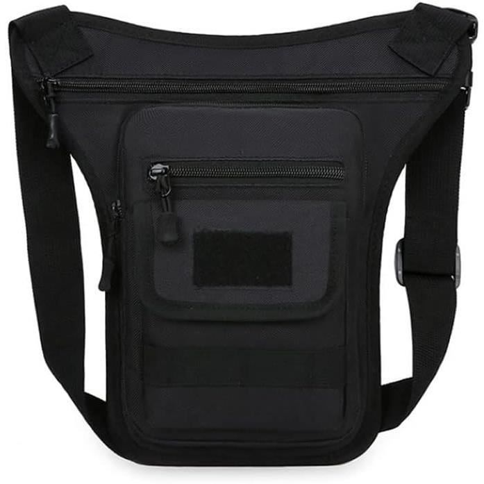 Sac Jambe Homme En Toile Sac À Outils Tactique Électrotechnique Porte ...
